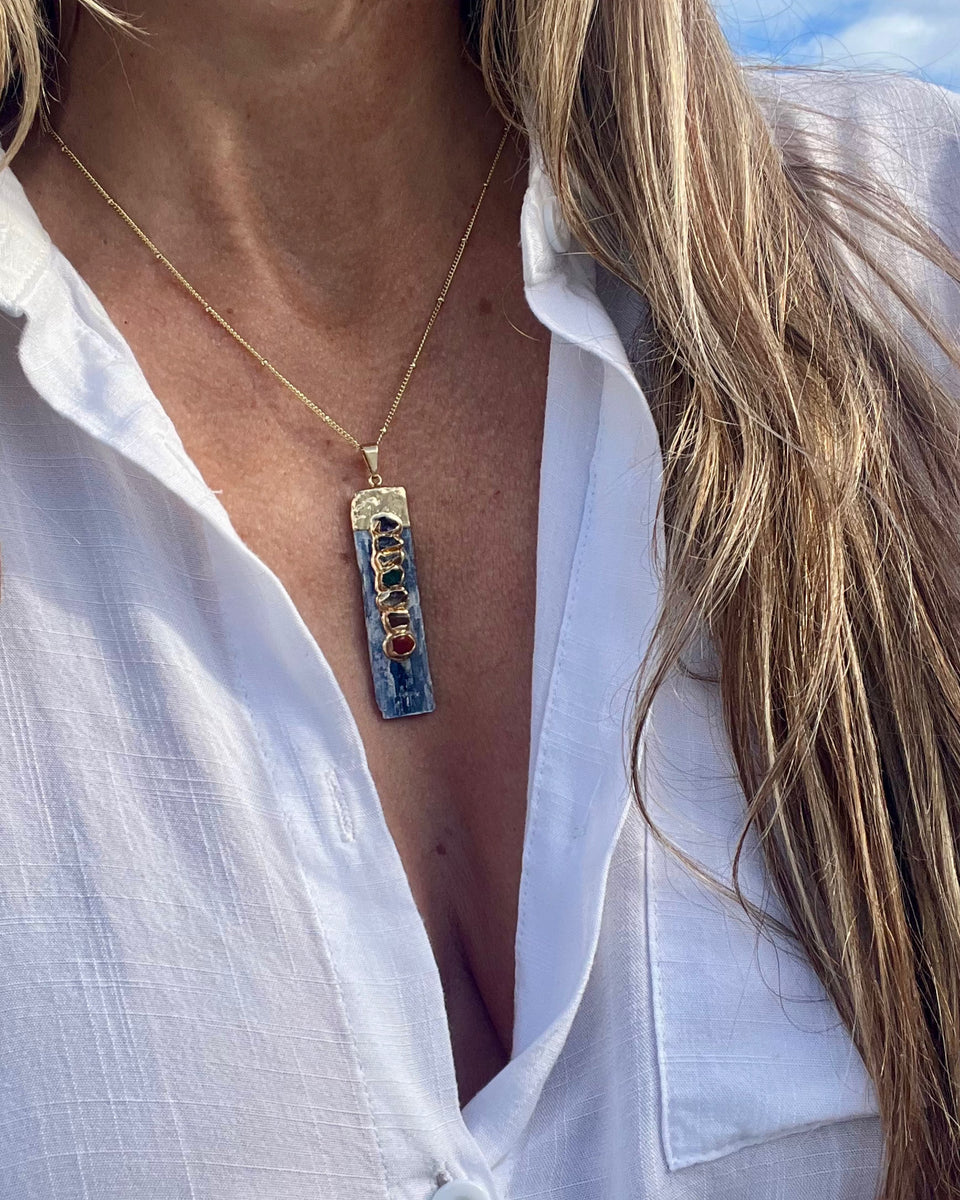 SIETE CHAKRAS KYANITE – TierraBella