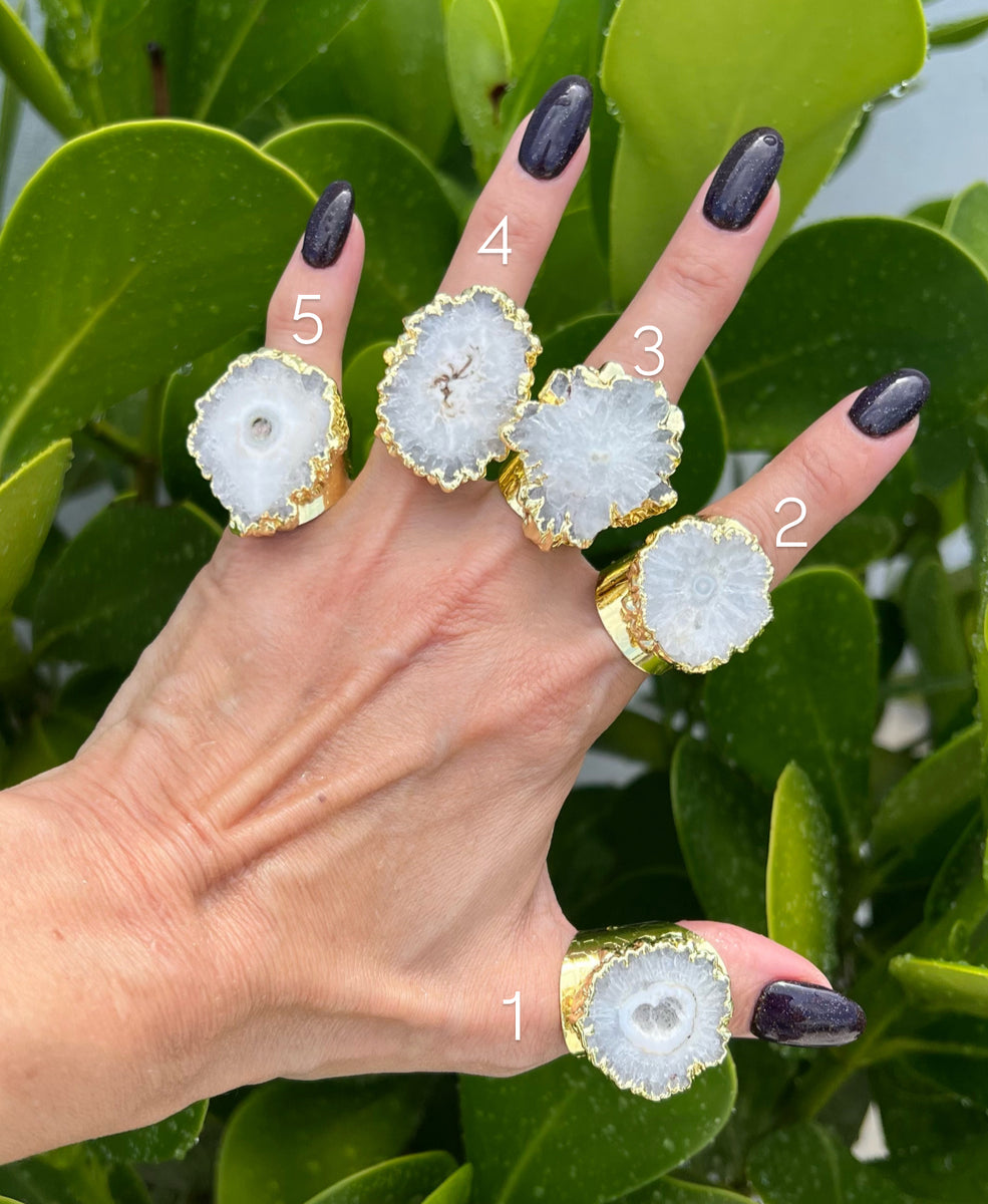 SOLAR QUARTZ RING – TierraBella
